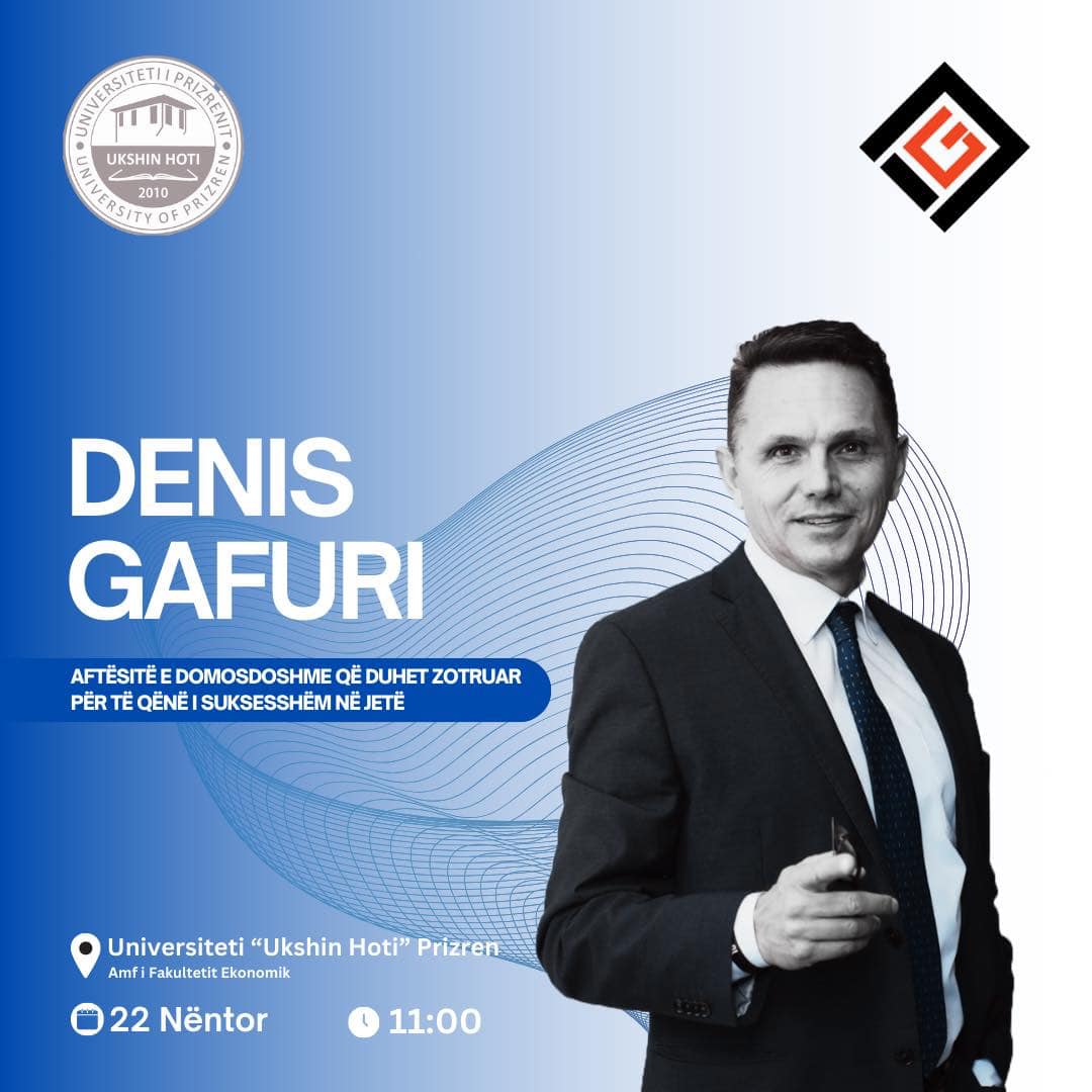Guest Speaker: z. Denis Gafuri – UPZ